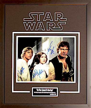 Autographed Star Wars Memorabilia For Your Charity Fundraiser