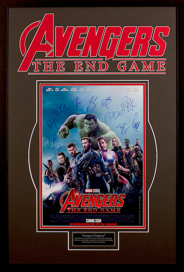 Autographed Auction items of The 6 Highest-Grossing Movies of All Time