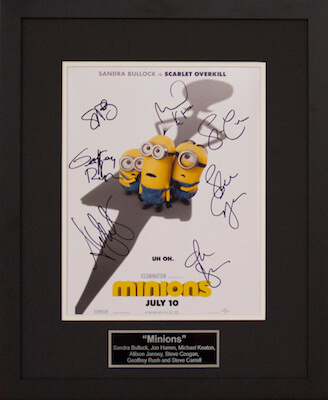 Autographed Animation Art | Silent Auction Ideas