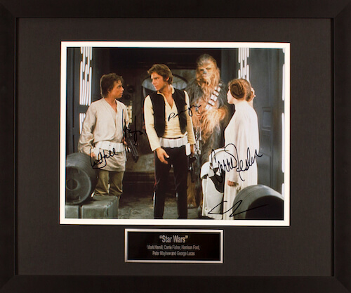 Autographed Star Wars Memorabilia For Your Charity Fundraiser