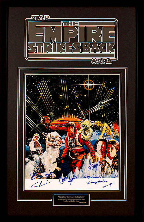 Autographed Star Wars Memorabilia For Your Charity Fundraiser