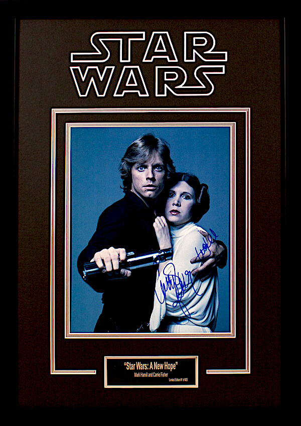 Autographed Star Wars Memorabilia For Your Charity Fundraiser